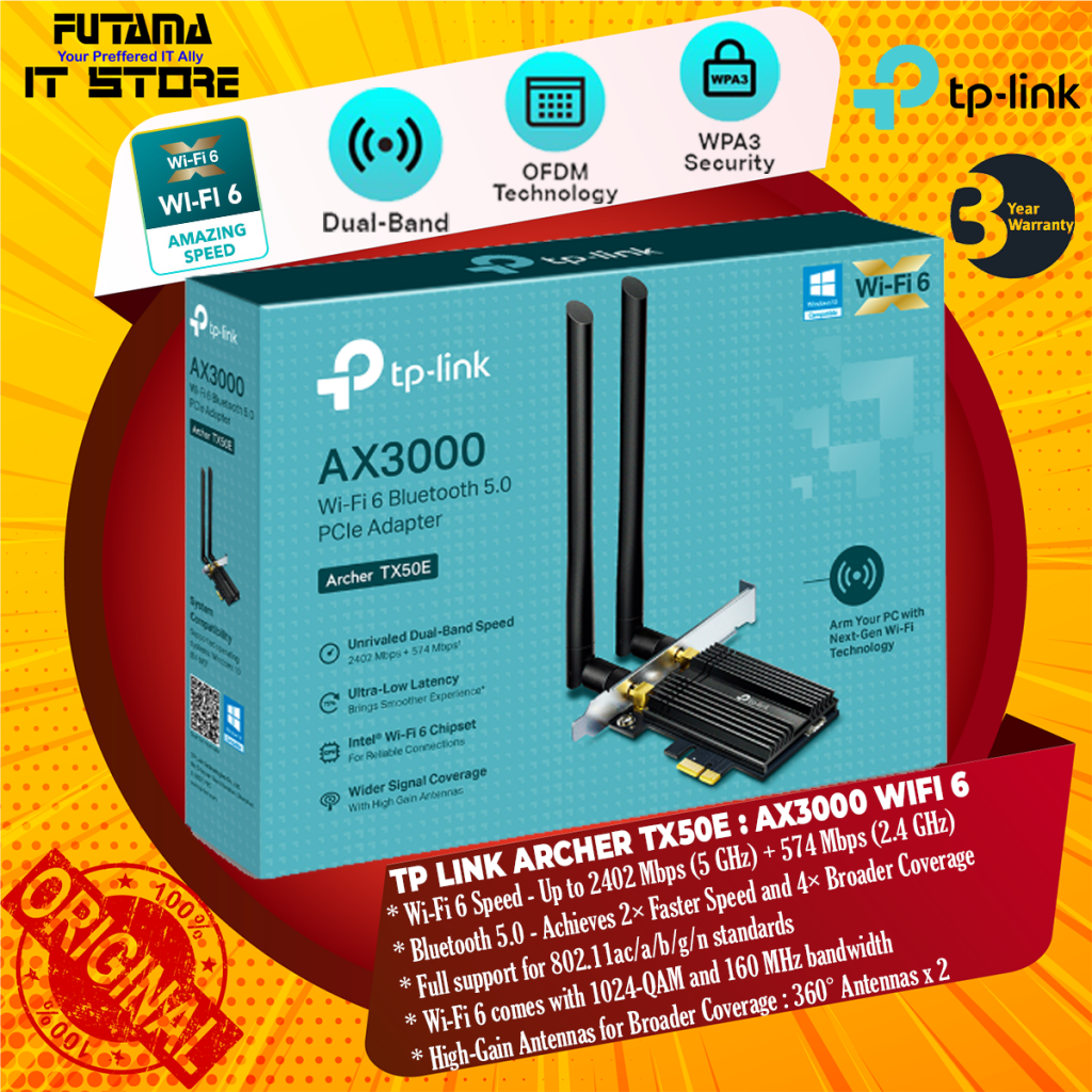 TP-Link WiFi 6 AX1500 Archer AX10 Gigabit Wireless Wifi Router For ...