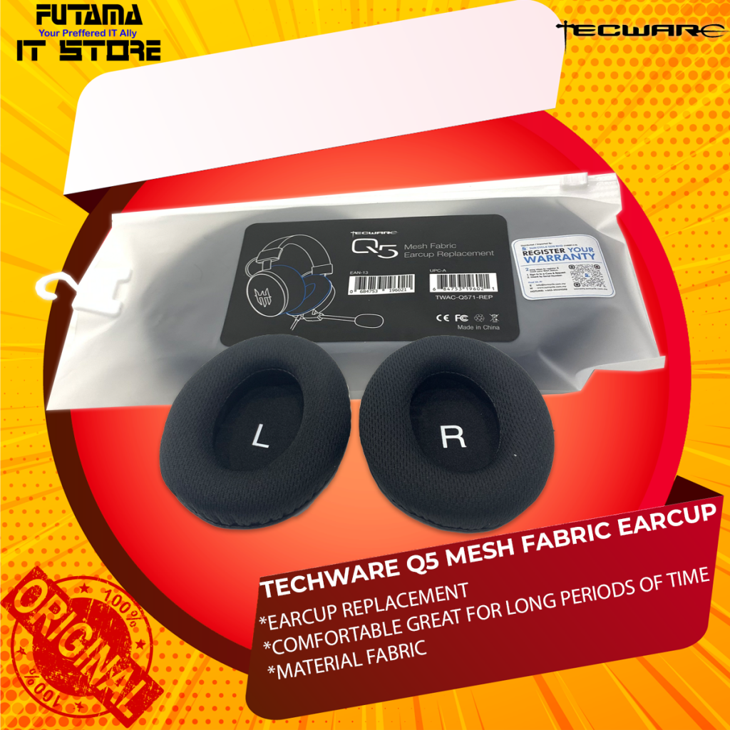 Tecware Q5 Mesh Fabric Earcup Replacement – Futama IT Store